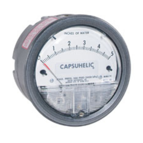 MEDIDOR DE PRESIÓN DIFERENCIAL CAPSUHELIC® SERIE 4000 – Mecacontrol, S.A.